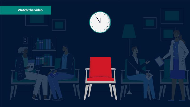 This red chair is a reminder that patients can't wait - Merck.com